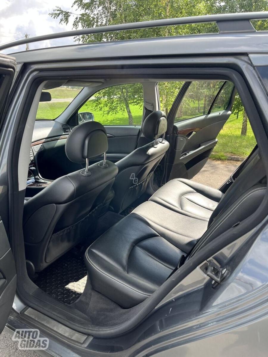 Pelēks Mercedes-Benz e-200 2006 Kauņa, ar dzinēja tilpumu 1.80 L un nobraukumu 332 tūkst. km par 2900 €, foto 17 vietnē AUTOMOTO.COM.LV