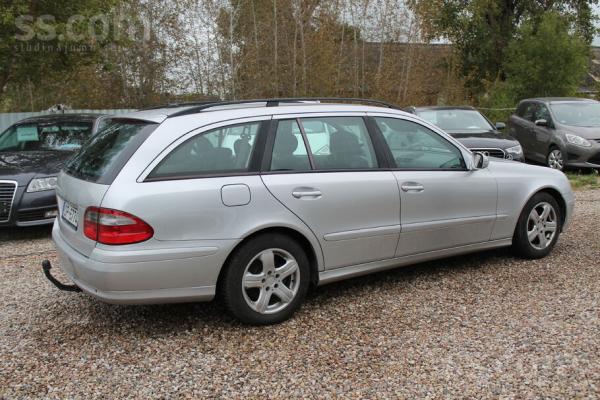 Grey Mercedes-Benz e-200 2008 in Daugavpils, with an engine capacity of 2.20 L and mileage of 461 thousand km for 3790 €, photo 8 on AUTOMOTO.COM.LV