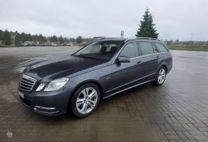 Серый Мерседес E 200 2010 в Клайпеда, объемом двигателя 2.14 л и пробегом 333 тыс. км за 6699 €, фото  на AUTOMOTO.COM.LV