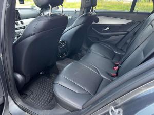 Grey Mercedes-Benz e-200 2018 in Utena, with an engine capacity of 1.95 L and mileage of 550 thousand km for 8650 €, photo 34 on AUTOMOTO.COM.LV