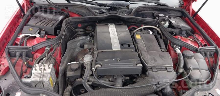 Sarkans Mercedes-Benz e-200 2002 Aizkraukle, ar dzinēja tilpumu 1.80 L un nobraukumu 238 tūkst. km par 2099 €, foto 9 vietnē AUTOMOTO.COM.LV