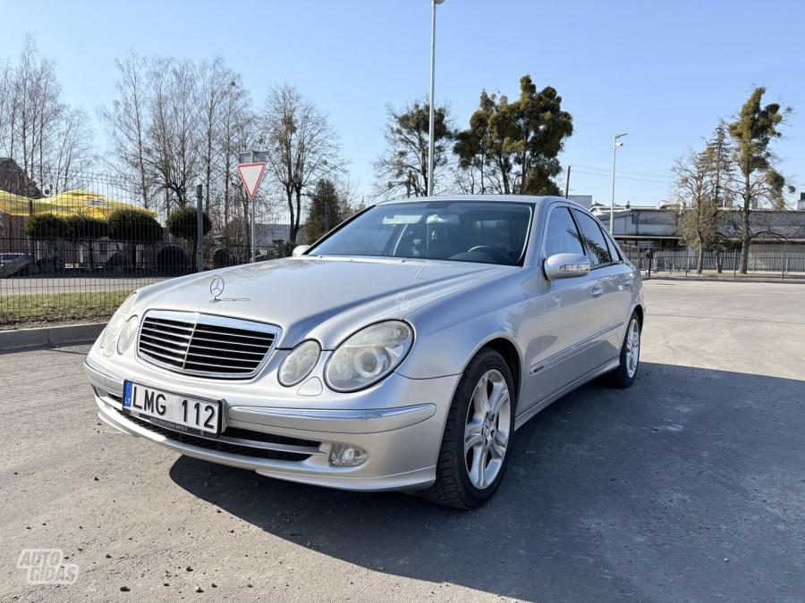 Mercedes-Benz e-200 2002 Kauņa, ar dzinēja tilpumu 1.80 L un nobraukumu 229 tūkst. km par 3800 €, foto 1 vietnē AUTOMOTO.COM.LV