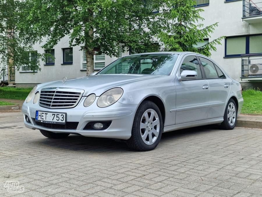 Mercedes-Benz e-200 2007 Viļņa, ar dzinēja tilpumu 2.10 L un nobraukumu 564 tūkst. km par 1750 €, foto 1 vietnē AUTOMOTO.COM.LV