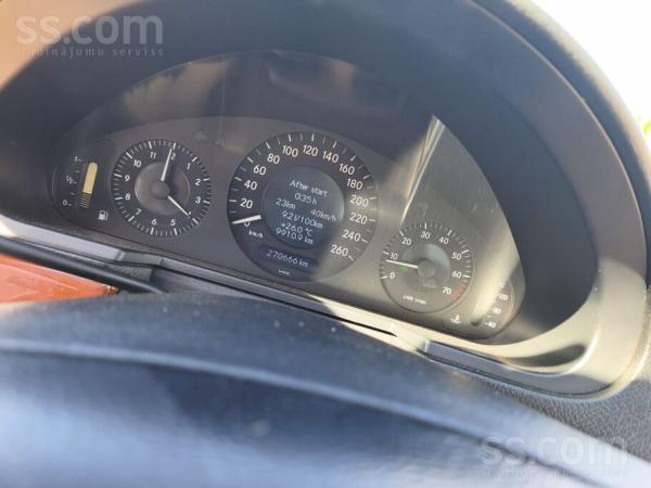 Mercedes-Benz e-200 2007 in Riga, with an engine capacity of 1.80 L and mileage of 271 thousand km for 3500 €, photo 8 on AUTOMOTO.COM.LV