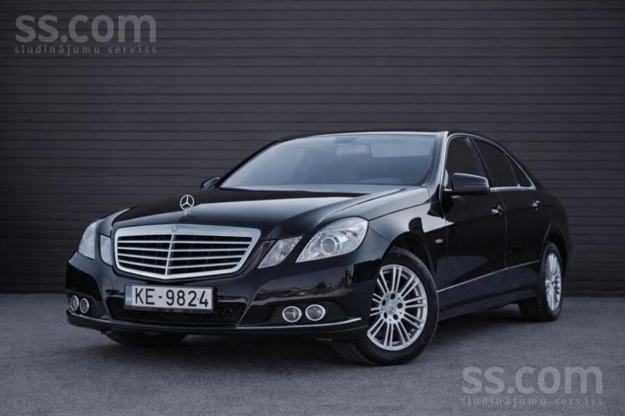 Мерседес E 200 2010 в Рига, объемом двигателя 2.10 л и пробегом 316 тыс. км за 7990 €, фото 1 на AUTOMOTO.COM.LV