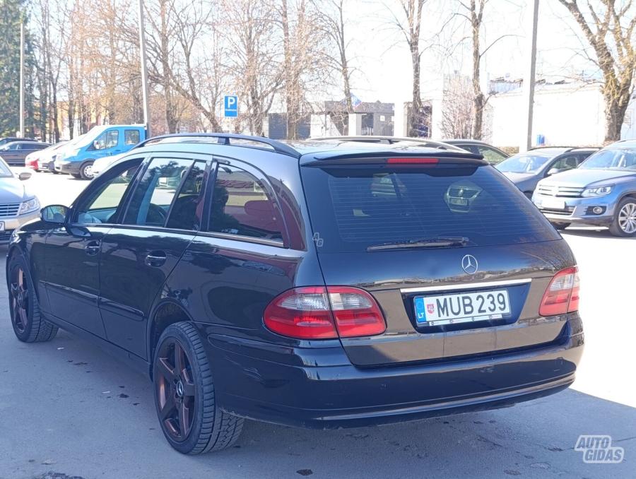Mercedes-Benz e-200 2005 Viļņa, ar dzinēja tilpumu 1.80 L un nobraukumu 320 tūkst. km par 1600 €, foto 12 vietnē AUTOMOTO.COM.LV