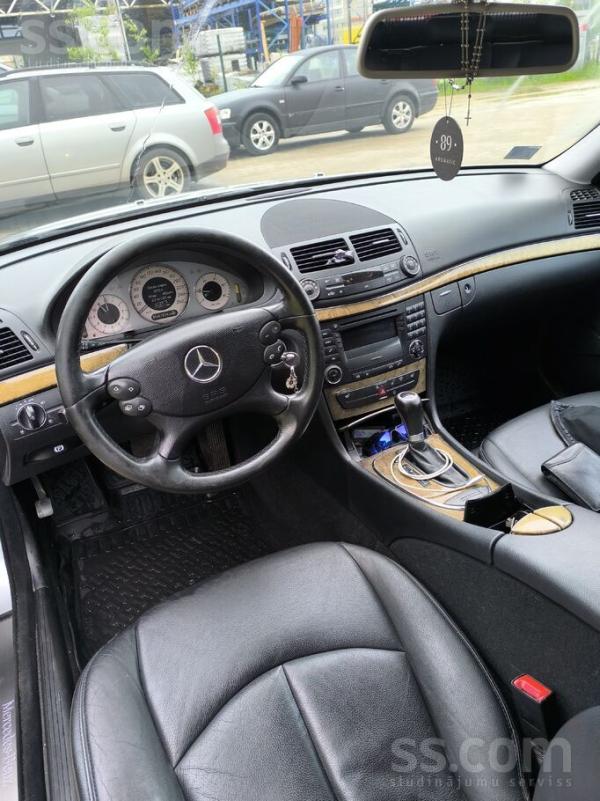 Mercedes-Benz e-200 2007 in Rezekne, with an engine capacity of 2.20 L and mileage of 0 thousand km for 12900 €, photo 6 on AUTOMOTO.COM.LV