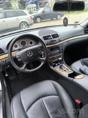 Mercedes-Benz e-200 2007 in Rezekne, with an engine capacity of 2.20 L and mileage of 0 thousand km for 12900 €, photo 6 on AUTOMOTO.COM.LV