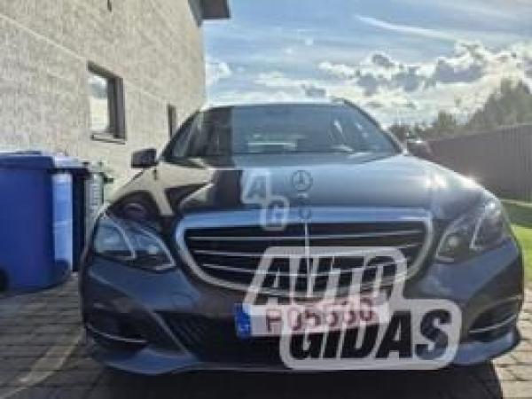 Mercedes-Benz e-200 2013 in Vilnius, with an engine capacity of 2.00 L and mileage of 205 thousand km for 8650 €, photo 1 on AUTOMOTO.COM.LV