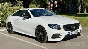 White Mercedes-Benz e-200 2019 in Riga, with an engine capacity of 2.00 L and mileage of 98 thousand km for 31900 €, photo  on AUTOMOTO.COM.LV