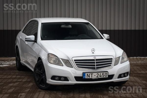 Balts Mercedes-Benz e-200 2009 Talsi, ar dzinēja tilpumu 2.10 L un nobraukumu 0 tūkst. km par 4490 €, foto 1 vietnē AUTOMOTO.COM.LV
