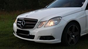 Белый Мерседес E 200 2009 в Вильнюс, объемом двигателя 2.14 л и пробегом 385 тыс. км за 5000 €, фото 4 на AUTOMOTO.COM.LV
