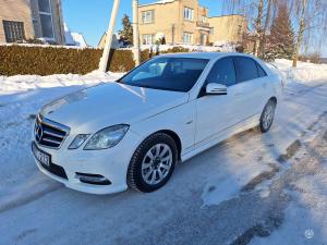 White Mercedes-Benz e-200 2012 in Kelme, with an engine capacity of 2.10 L and mileage of 217 thousand km for 8200 €, photo  on AUTOMOTO.COM.LV