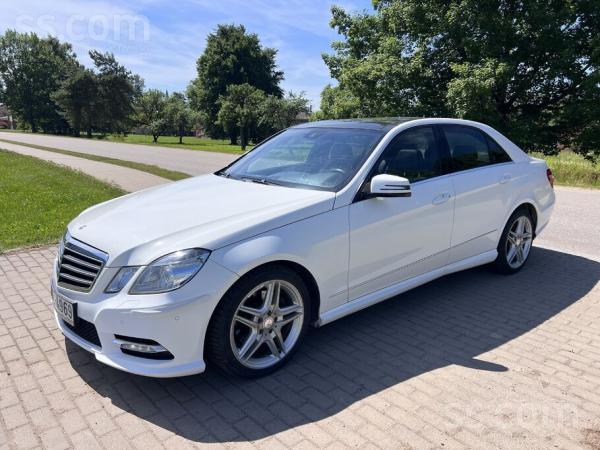 Белый Мерседес E 200 2013 в Лимбажи, объемом двигателя 2.20 л и пробегом 225 тыс. км за 6750 €, фото 1 на AUTOMOTO.COM.LV