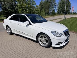 White Mercedes-Benz e-200 2013 in Limbazi, with an engine capacity of 2.20 L and mileage of 225 thousand km for 6750 €, photo 4 on AUTOMOTO.COM.LV