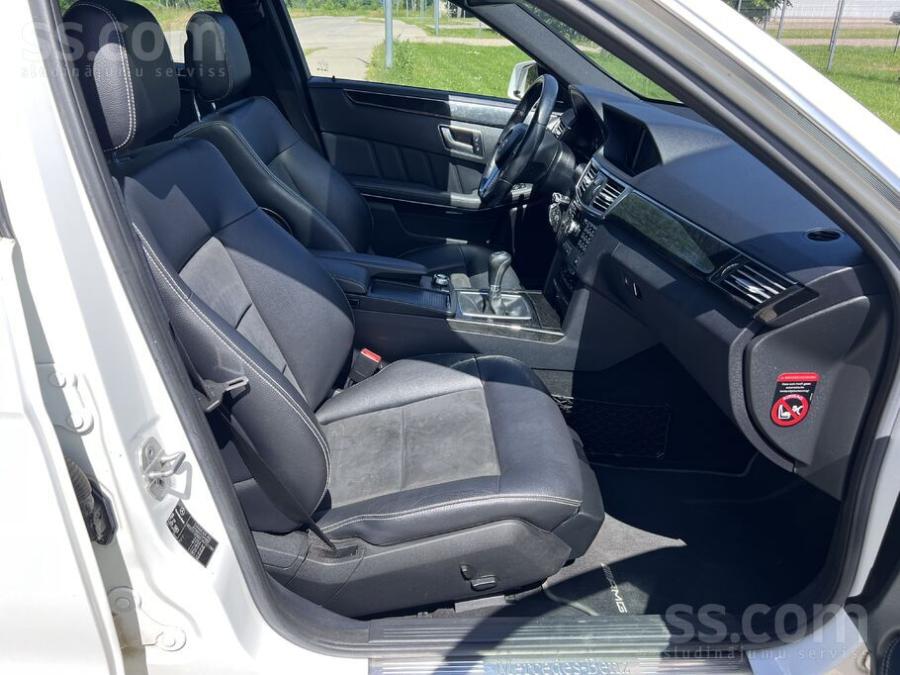 White Mercedes-Benz e-200 2013 in Limbazi, with an engine capacity of 2.20 L and mileage of 225 thousand km for 6750 €, photo 11 on AUTOMOTO.COM.LV
