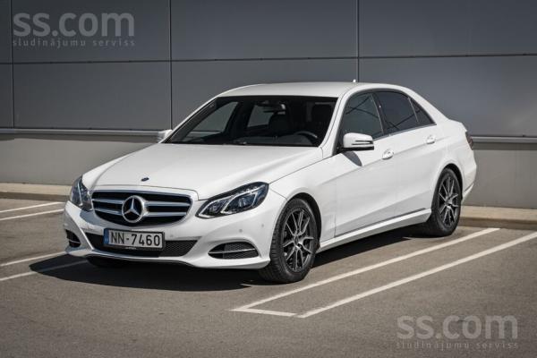 Белый Мерседес E 200 2015 в Рига, объемом двигателя 2.10 л и пробегом 0 тыс. км за 9995 €, фото 1 на AUTOMOTO.COM.LV