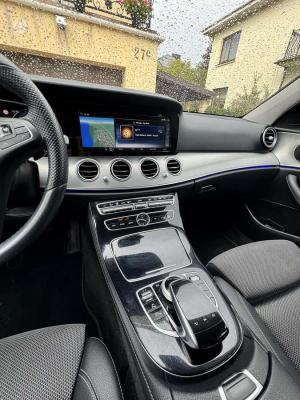 White Mercedes-Benz e-200 2018 in Klaipeda, with an engine capacity of 1.95 L and mileage of 120 thousand km for 17500 €, photo 8 on AUTOMOTO.COM.LV