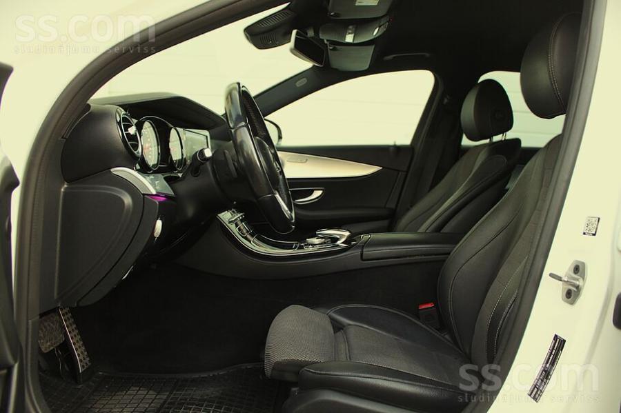 Белый Мерседес E 200 2019 в Рига, объемом двигателя 2.00 л и пробегом 78 тыс. км за 27500 €, фото 17 на AUTOMOTO.COM.LV