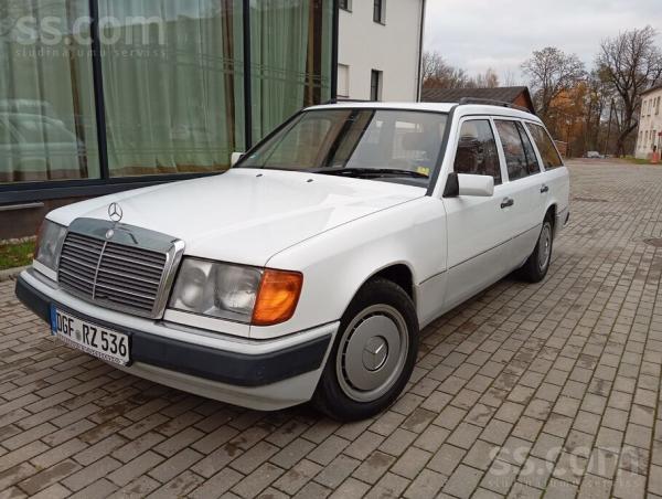 White Mercedes-Benz e-200 1993 in Balvi, with an engine capacity of 2.00 L and mileage of 0 thousand km for 3777 €, photo 1 on AUTOMOTO.COM.LV
