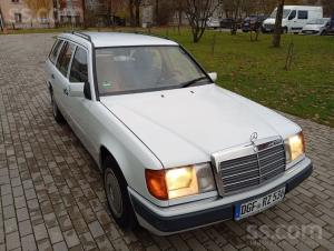 White Mercedes-Benz e-200 1993 in Balvi, with an engine capacity of 2.00 L and mileage of 0 thousand km for 3777 €, photo 4 on AUTOMOTO.COM.LV