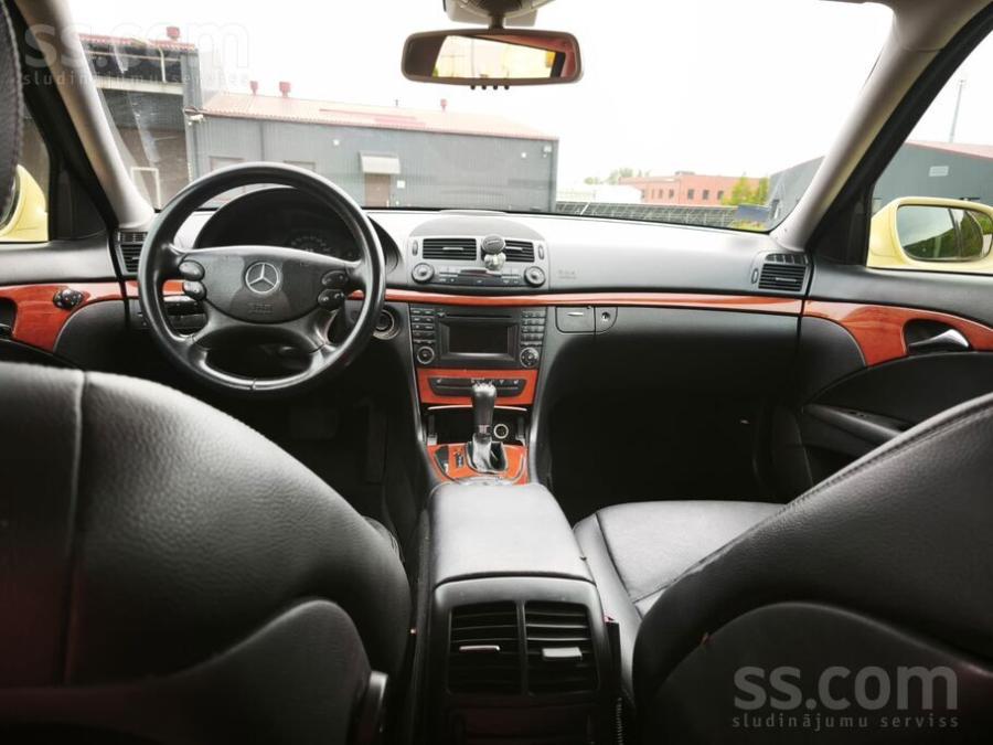 Белый Мерседес E 200 2009 в Рига, объемом двигателя 2.20 л и пробегом 478 тыс. км за 1525 €, фото 10 на AUTOMOTO.COM.LV