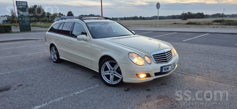 Balts Mercedes-Benz e-200 2009 Jēkabpils, ar dzinēja tilpumu 2.20 L un nobraukumu 481 tūkst. km par 2200 €, foto 1 vietnē AUTOMOTO.COM.LV