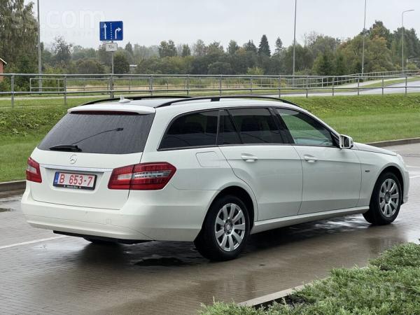 Мерседес E 200 2010 в Резекне на AUTOMOTO.COM.LV Белый Мерседес E 200 2010 в Резекне, объемом двигателя 2.10 л и пробегом 339 тыс. км за 6890 €, фото 6 на AUTOMOTO.COM.LV