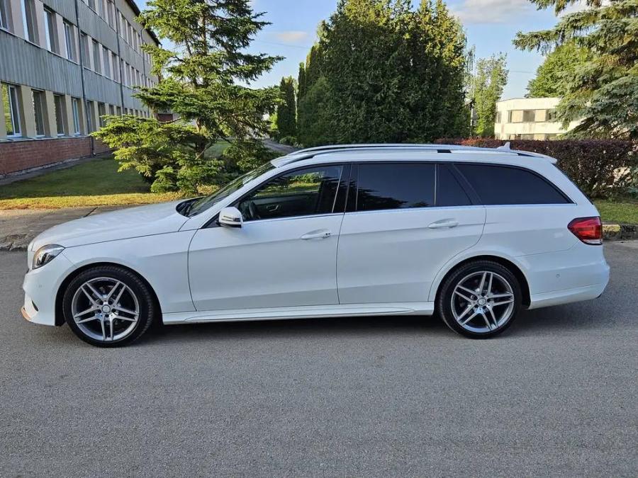 White Mercedes-Benz e-200 2013 in Jekabpils, with an engine capacity of 2.20 L and mileage of 319 thousand km for 10990 €, photo 10 on AUTOMOTO.COM.LV