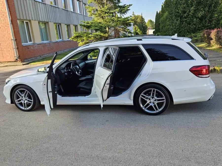 White Mercedes-Benz e-200 2013 in Jekabpils, with an engine capacity of 2.20 L and mileage of 319 thousand km for 10990 €, photo 15 on AUTOMOTO.COM.LV
