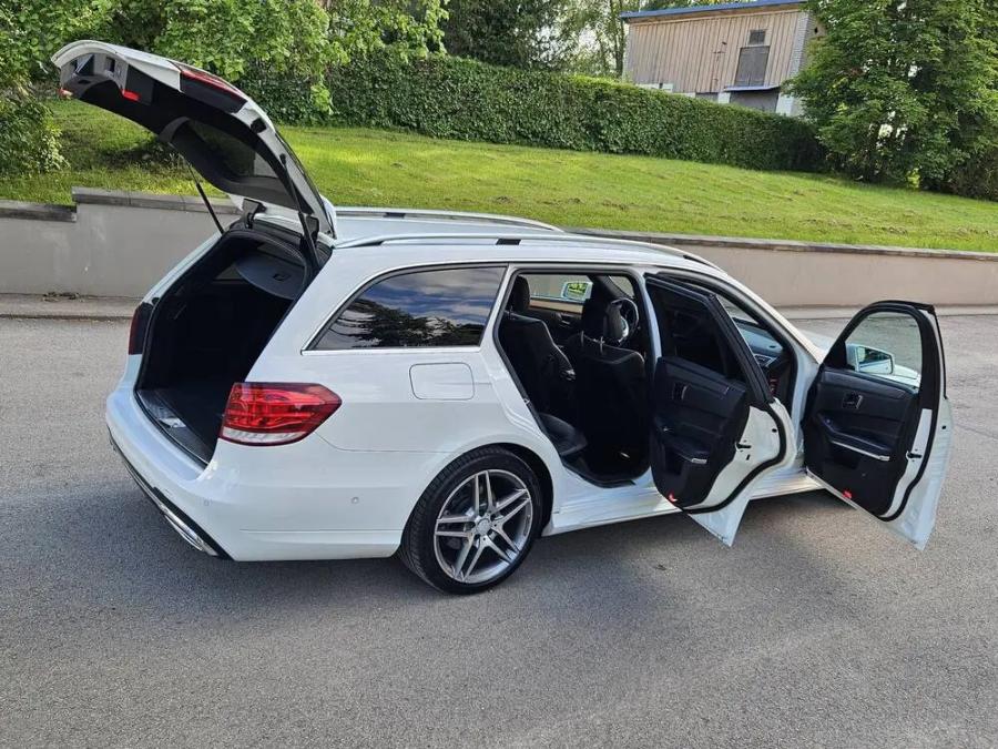 White Mercedes-Benz e-200 2013 in Jekabpils, with an engine capacity of 2.20 L and mileage of 319 thousand km for 10990 €, photo 22 on AUTOMOTO.COM.LV