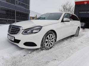 White Mercedes-Benz e-200 2014 in Vilnius, with an engine capacity of 2.00 L and mileage of 470 thousand km for 6500 €, photo  on AUTOMOTO.COM.LV