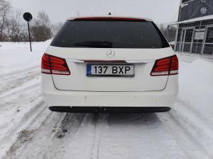 White Mercedes-Benz e-200 2014 in Vilnius, with an engine capacity of 2.00 L and mileage of 470 thousand km for 6500 €, photo 4 on AUTOMOTO.COM.LV