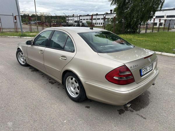 Dzeltens Mercedes-Benz e-200 2004 Kupiškis, ar dzinēja tilpumu 2.15 L un nobraukumu 424 tūkst. km par 2500 €, foto 2 vietnē AUTOMOTO.COM.LV