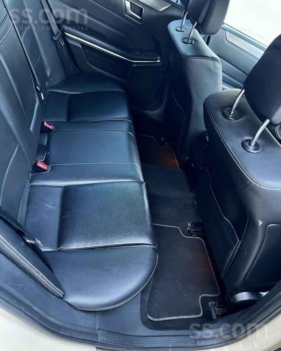Yellow Mercedes-Benz e-200 2016 in Riga, with an engine capacity of 2.10 L and mileage of 340 thousand km for 8690 €, photo 6 on AUTOMOTO.COM.LV