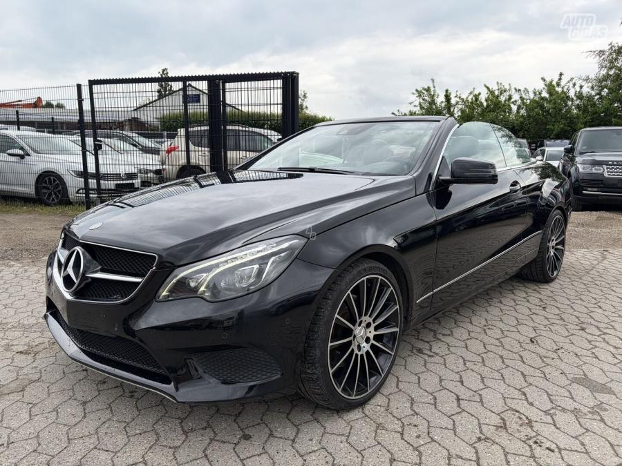 Melns Mercedes-Benz E 220 2014 Viļņa, ar dzinēja tilpumu 2.10 L un nobraukumu 253 tūkst. km par 14500 €, foto 1 vietnē AUTOMOTO.COM.LV