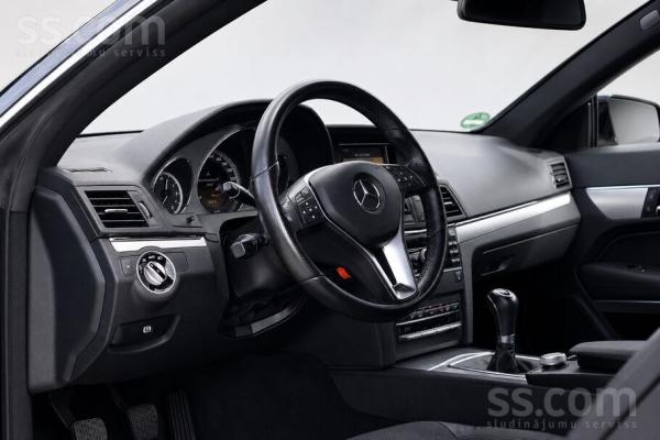 Black Mercedes-Benz E 220 2012 in Riga, with an engine capacity of 2.20 L and mileage of 204 thousand km for 9450 €, photo 9 on AUTOMOTO.COM.LV