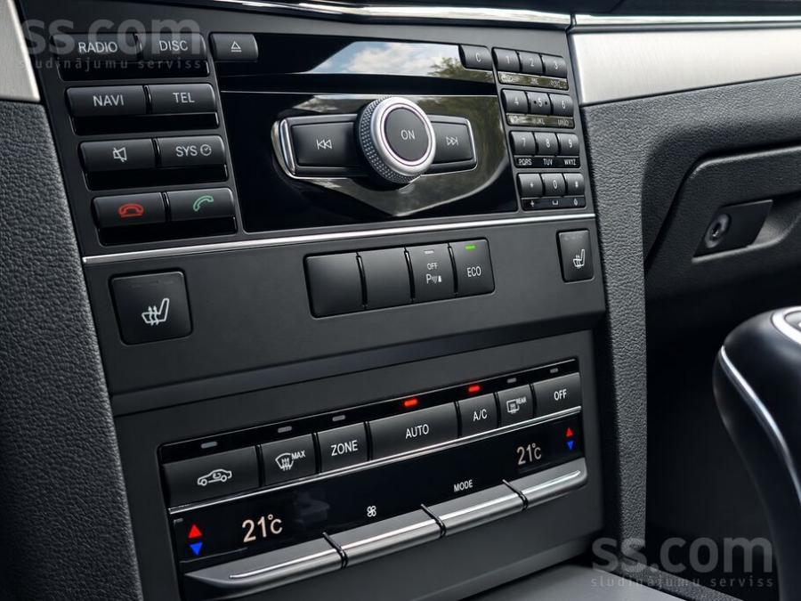 Черный Мерседес E 220 2012 в Рига, объемом двигателя 2.20 л и пробегом 204 тыс. км за 9450 €, фото 17 на AUTOMOTO.COM.LV