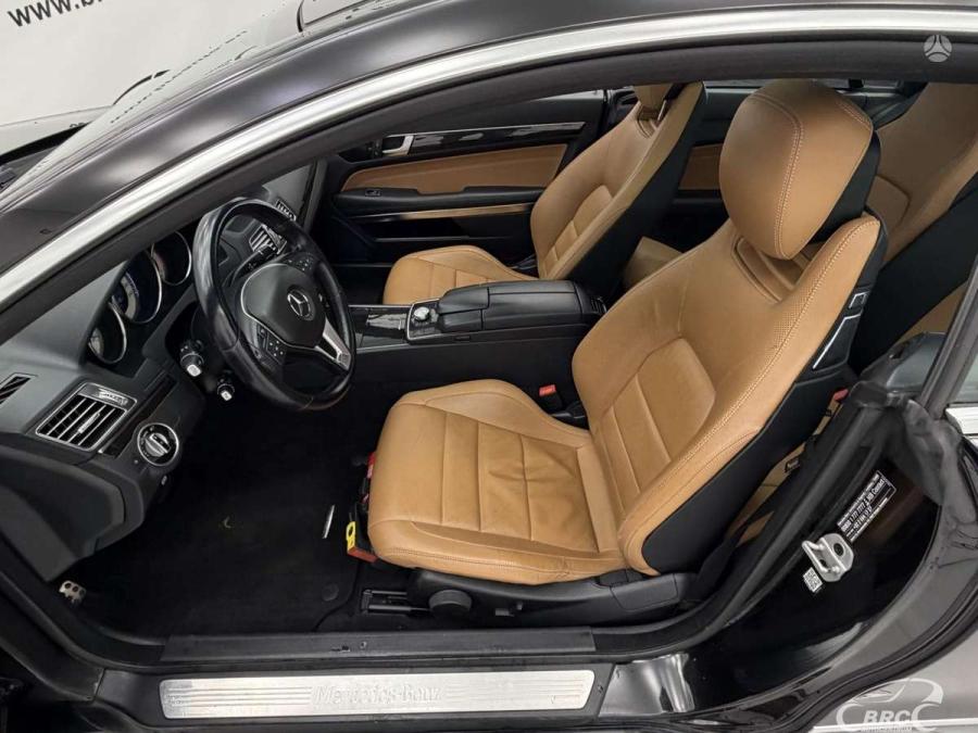 Black Mercedes-Benz E 220 2014 in Vilnius, with an engine capacity of 2.14 L and mileage of 257 thousand km for 13900 €, photo 18 on AUTOMOTO.COM.LV
