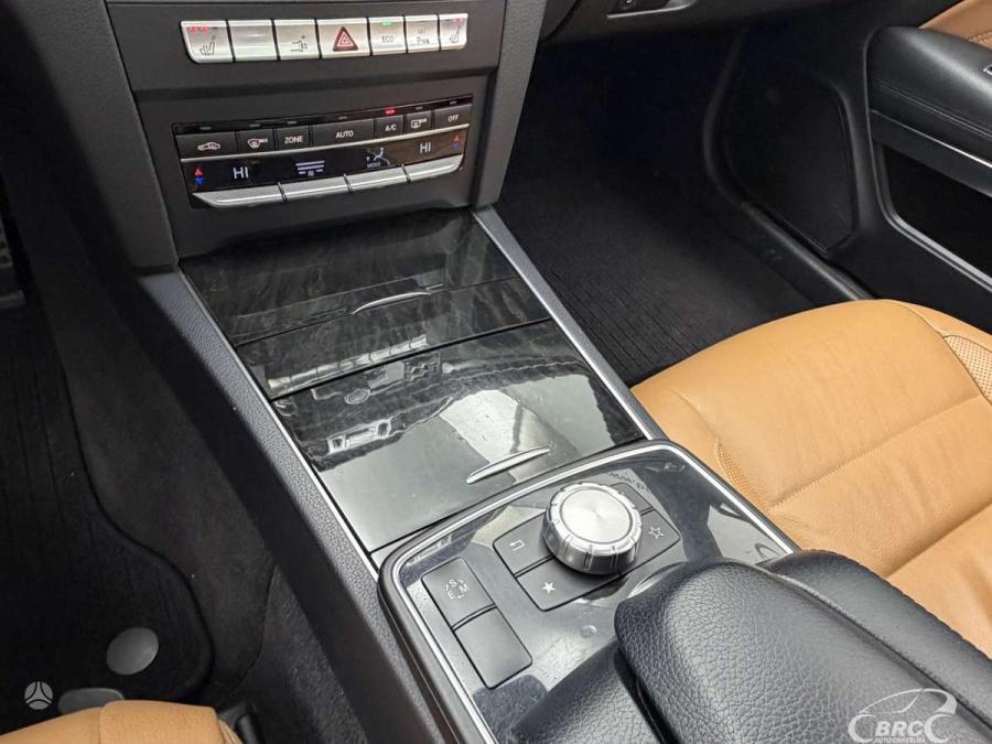 Black Mercedes-Benz E 220 2014 in Vilnius, with an engine capacity of 2.14 L and mileage of 257 thousand km for 13900 €, photo 22 on AUTOMOTO.COM.LV
