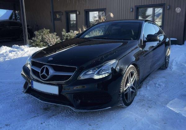 Melns Mercedes-Benz E 220 2014 Viļņa, ar dzinēja tilpumu 2.14 L un nobraukumu 216 tūkst. km par 10300 €, foto 1 vietnē AUTOMOTO.COM.LV