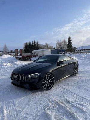 Black Mercedes-Benz E 220 2018 in Kupiskis, with an engine capacity of 1.95 L and mileage of 158 thousand km for 27000 €, photo  on AUTOMOTO.COM.LV