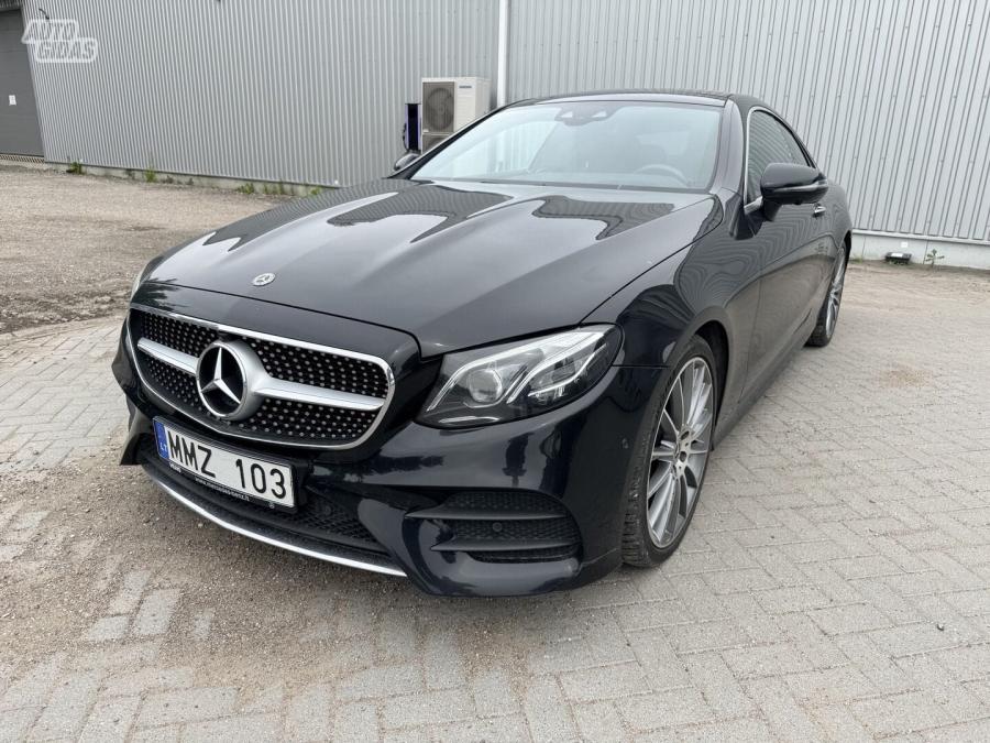 Black Mercedes-Benz E 220 2018 in Kaunas, with an engine capacity of 2.00 L and mileage of 115 thousand km for 24000 €, photo 1 on AUTOMOTO.COM.LV