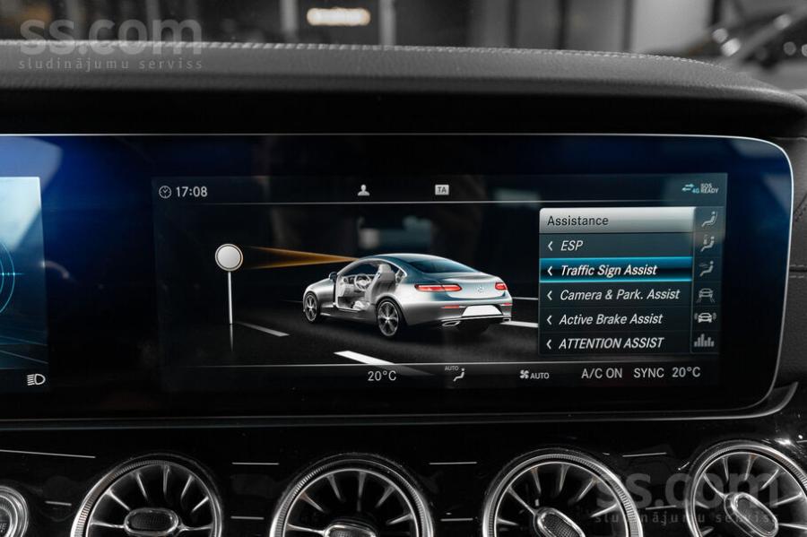 Melns Mercedes-Benz E 220 2018 Rīga, ar dzinēja tilpumu 2.00 L un nobraukumu 167 tūkst. km par 28800 €, foto 24 vietnē AUTOMOTO.COM.LV