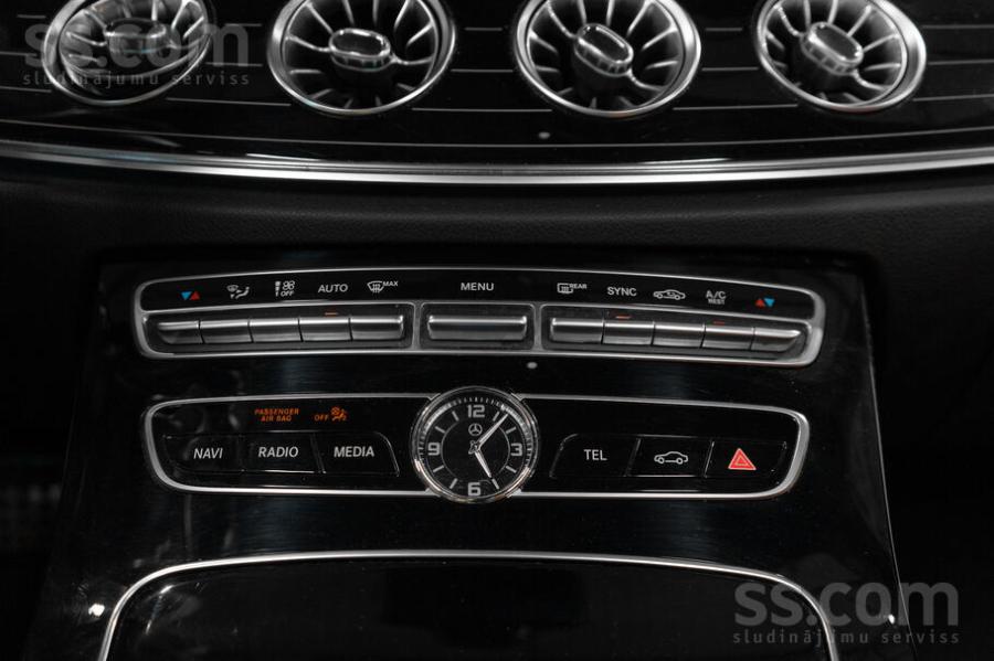 Melns Mercedes-Benz E 220 2018 Rīga, ar dzinēja tilpumu 2.00 L un nobraukumu 167 tūkst. km par 28800 €, foto 25 vietnē AUTOMOTO.COM.LV