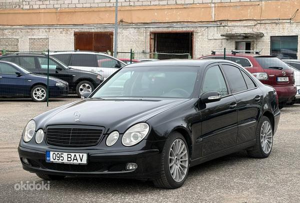 Melns Mercedes-Benz E 220 2004 Narva, ar dzinēja tilpumu 2.20 L un nobraukumu 413 tūkst. km par 1999 €, foto 2 vietnē AUTOMOTO.COM.LV