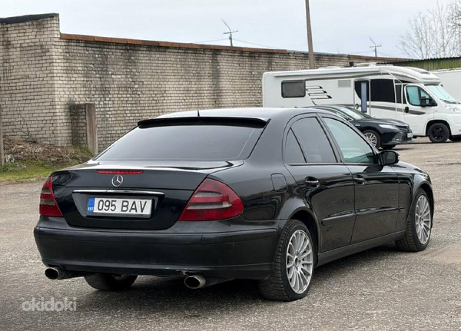 Черный Мерседес E 220 2004 в Нарва, объемом двигателя 2.20 л и пробегом 413 тыс. км за 1999 €, фото 6 на AUTOMOTO.COM.LV