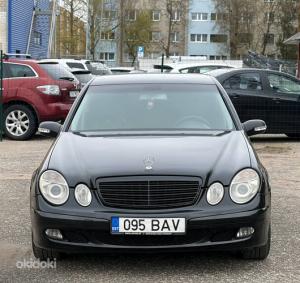 Черный Мерседес E 220 2004 в Нарва, объемом двигателя 2.20 л и пробегом 413 тыс. км за 1999 €, фото  на AUTOMOTO.COM.LV