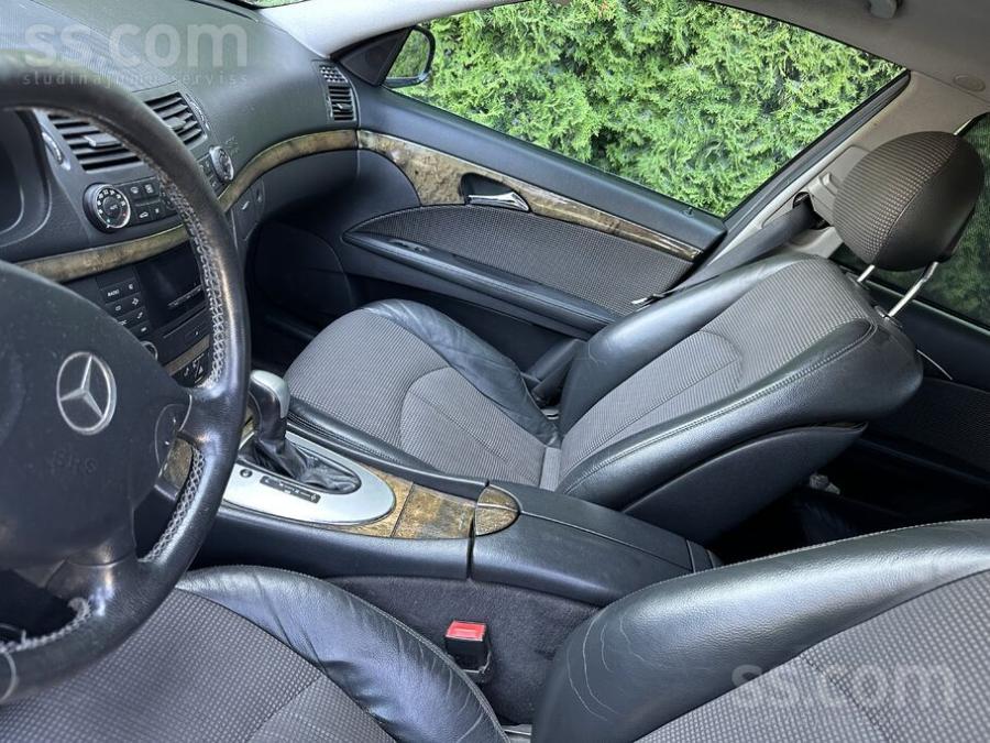 Melns Mercedes-Benz E 220 2005 Ogre, ar dzinēja tilpumu 2.20 L un nobraukumu 304 tūkst. km par 1800 €, foto 8 vietnē AUTOMOTO.COM.LV