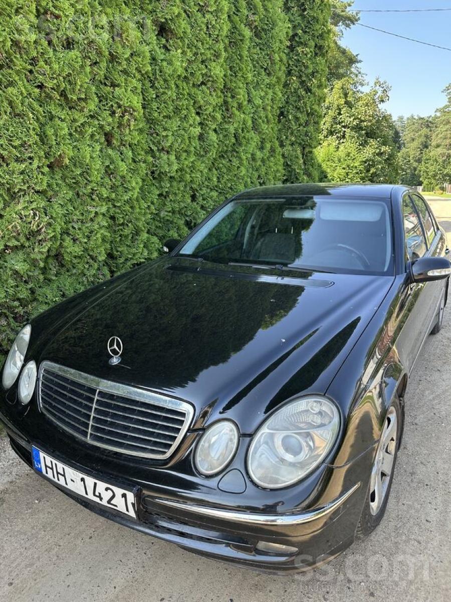 Melns Mercedes-Benz E 220 2005 Ogre, ar dzinēja tilpumu 2.20 L un nobraukumu 304 tūkst. km par 1800 €, foto 9 vietnē AUTOMOTO.COM.LV